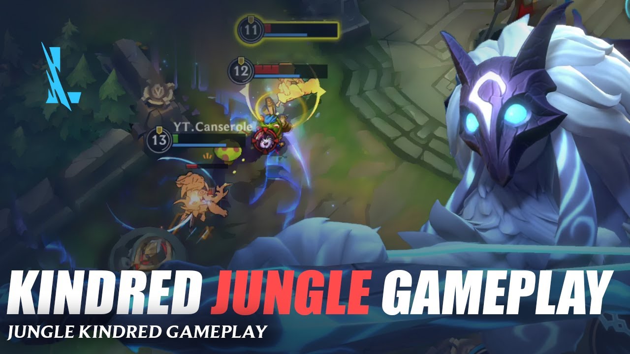 Kindred Jungler Gameplay - Wild Rift - YouTube