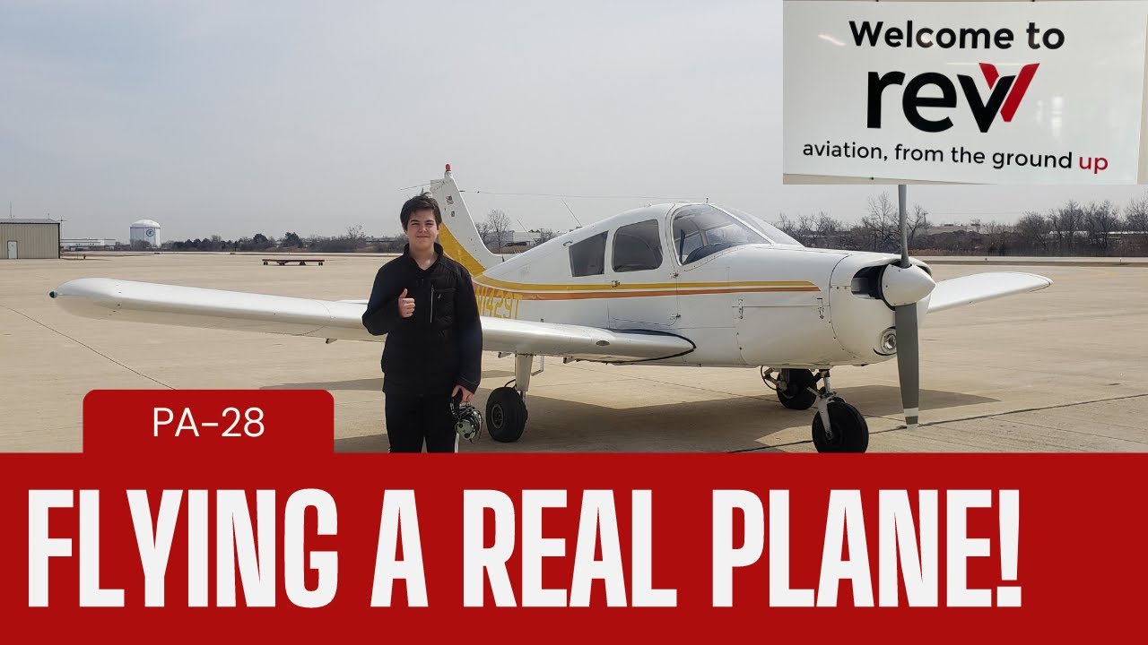 My First Time Flying a Real Airplane at @revvaviation7205 ! - YouTube