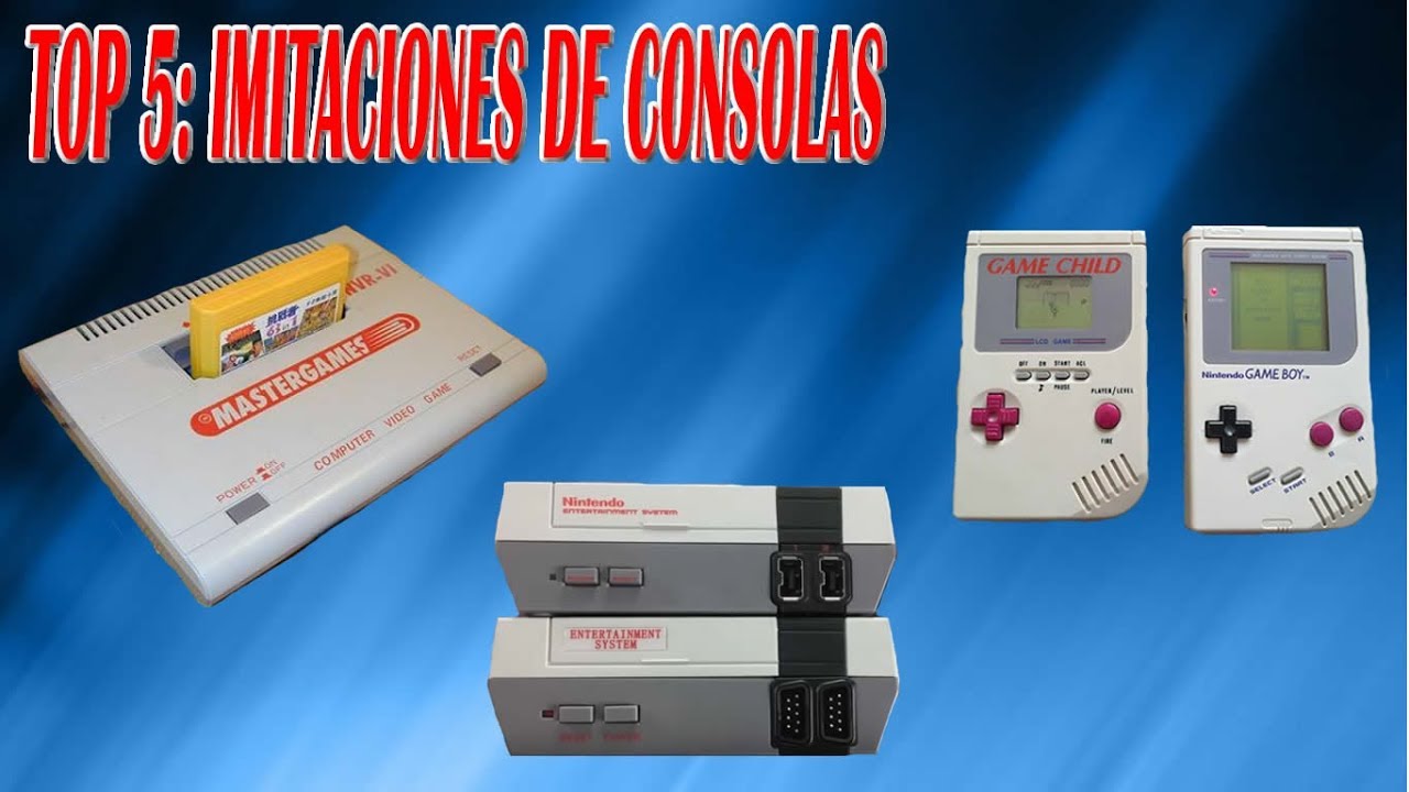 Top 5: Imitaciones de Consolas...[Consolas Piratas Chinas] - YouTube