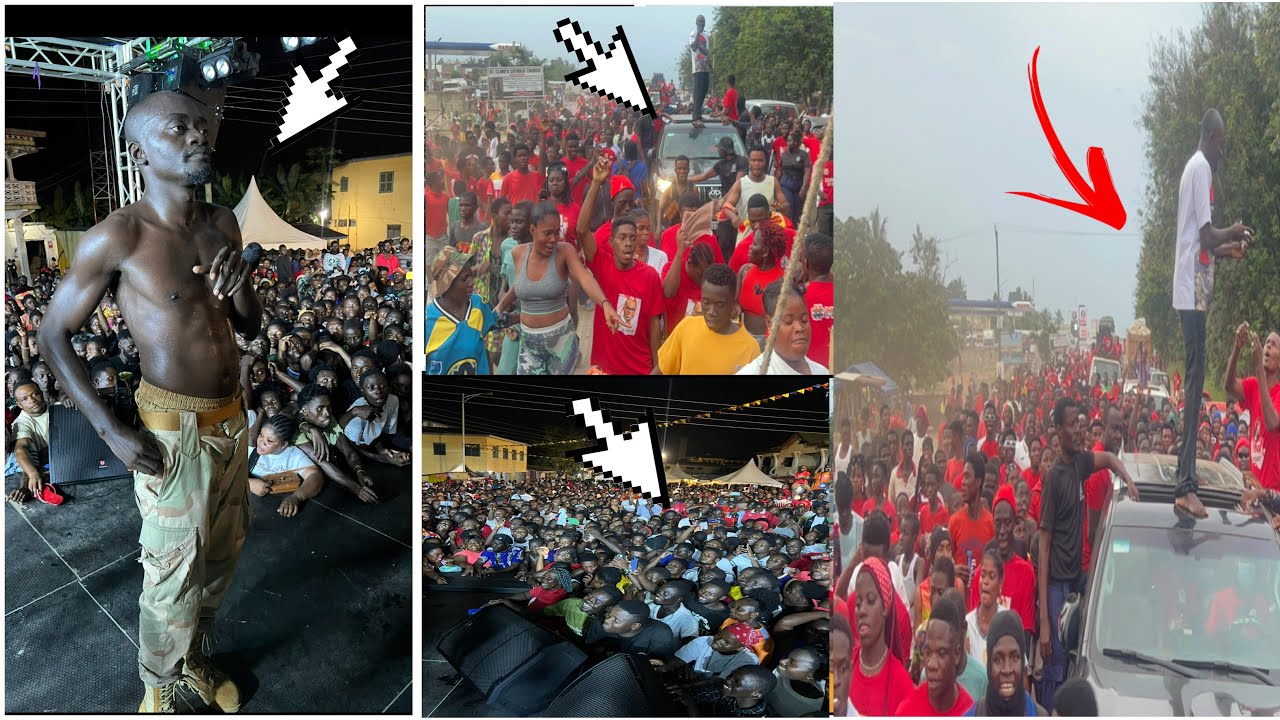 Lilwin C@used Heavy Traffic At Odambea Street Carnival At Saltpond ...