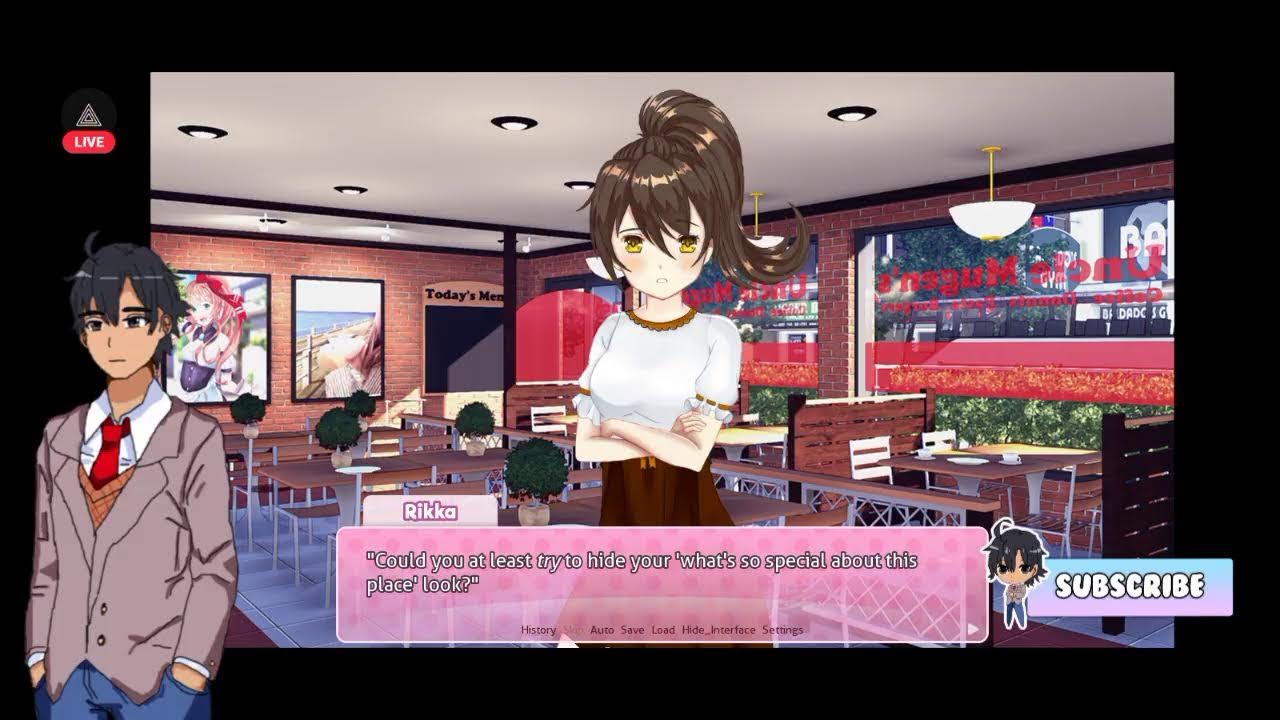 good evening I'm back Doki Doki SNAFU Mod Part 1 ( rikka Route) - YouTube