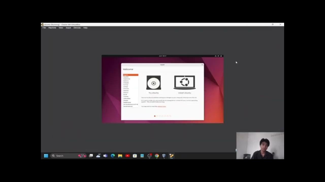 TUTORIAL INSTAL LINUX UBUNTU VERSI 24.04 DI VIRTUAL BOX - YouTube
