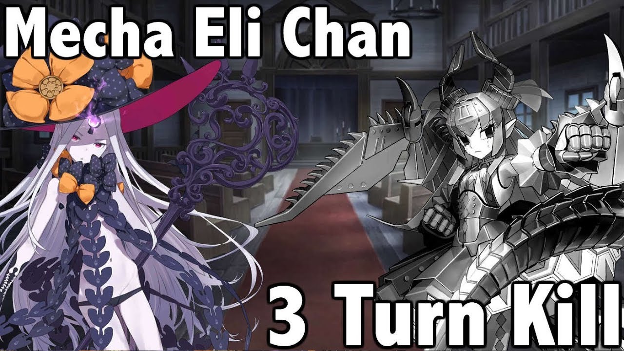 FGO[NA] Salem : Final Abigail Fight - Mecha Eli 3 Turn kill - YouTube
