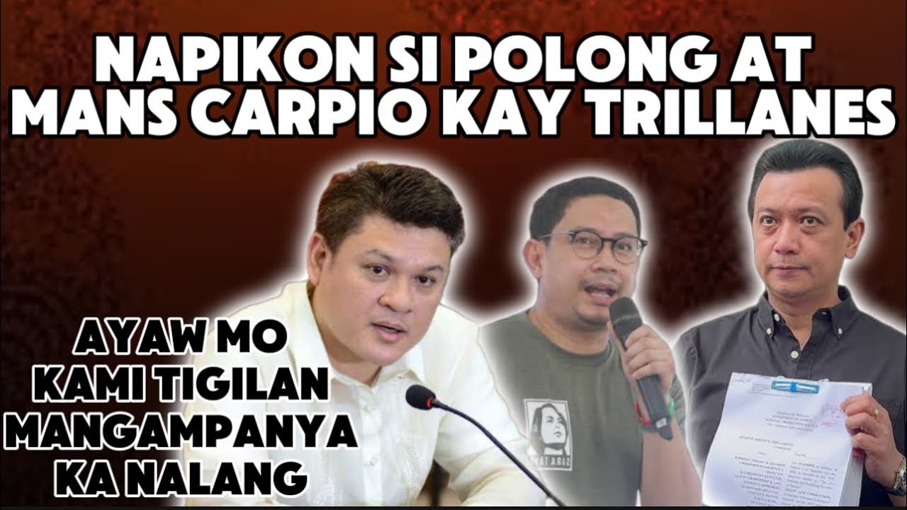PIKON SI POLONG AT MANS CARPIO KAY TRILLANES? - YouTube