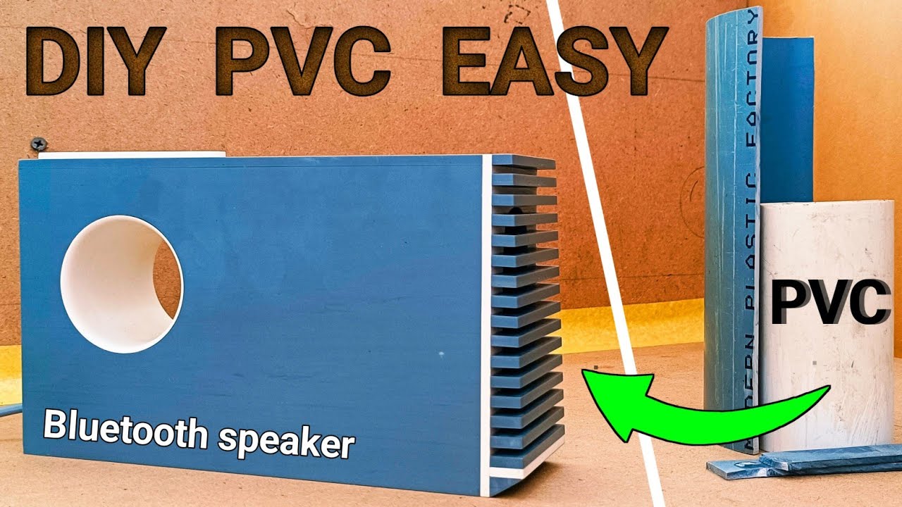 Haw to make DIY Bluetooth speaker at home | using pvc pipe | New design ...