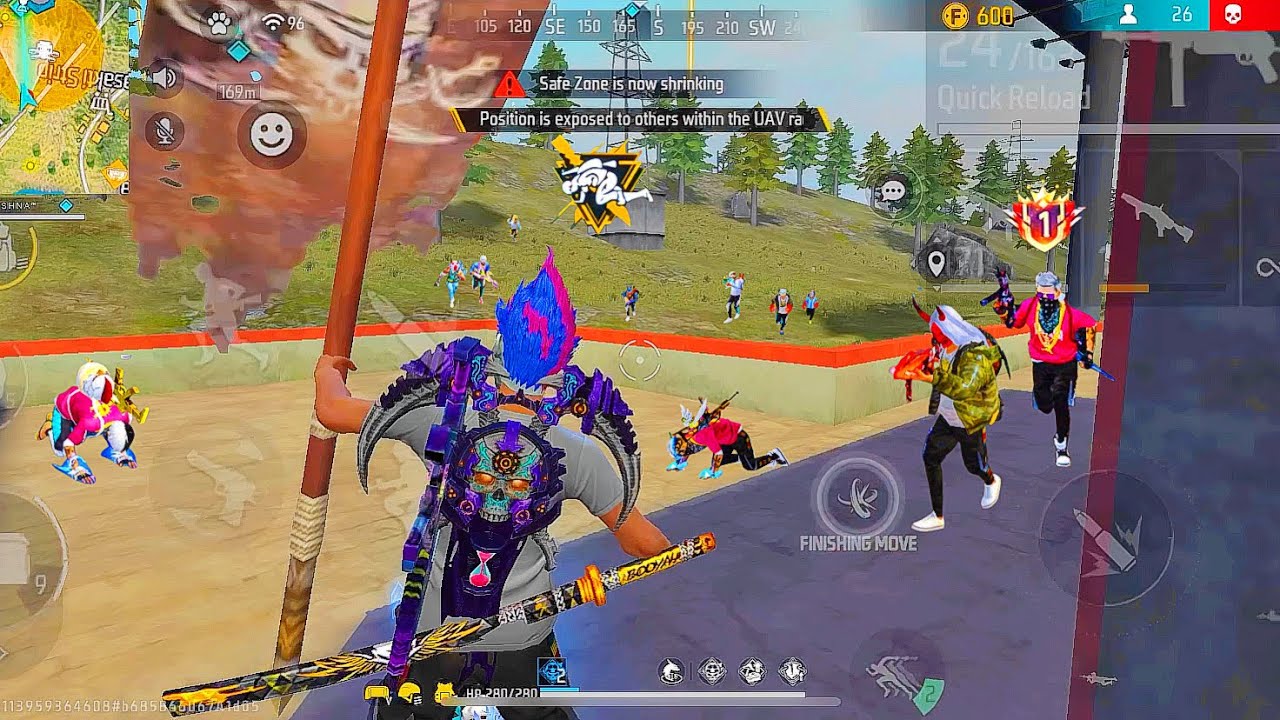 [ LFF ] WATCH AND LEARN HOW TO PLAY FULL GAMEPLAY | RANKED 25 KILLS ...