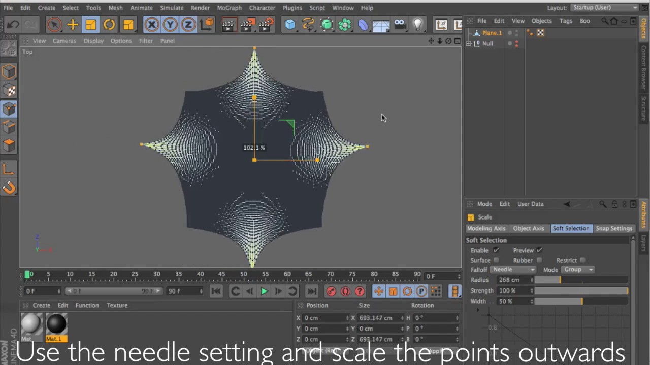 Cinema 4D Tutorial - Make a tensile structure in cinema 4d - YouTube