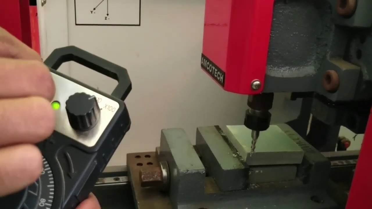 Cara Setting 0 Benda Kerja CNC Milling Training Unit - YouTube