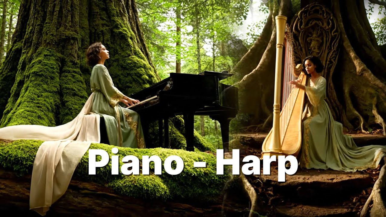 🕊️ The Druid’s Grove – Piano & Harp - YouTube