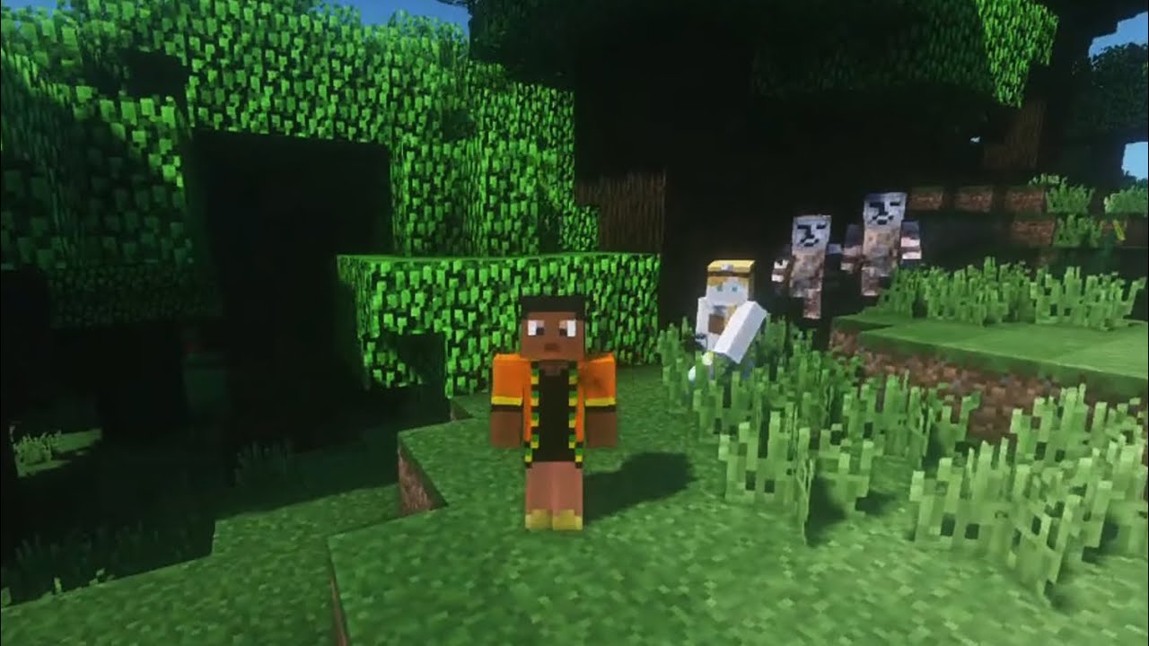 African guy running from tribe members meme (Minecraft Edition) #funny ...