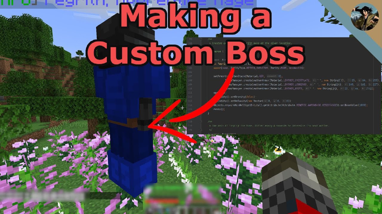 Creating a Boss on a RPG Minecraft Server | Public Minecraft SMP 1.20.4 ...