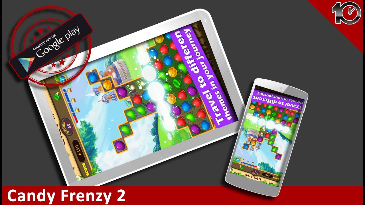 Candy Frenzy 2 Android / iOS Gameplay Review - YouTube