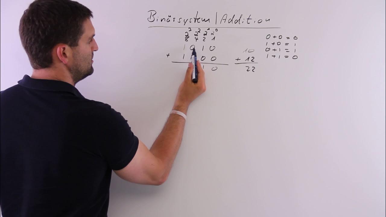 Binärsystem, Dualsystem, Zweiersystem, Addition | Mathe by Daniel Jung - YouTube