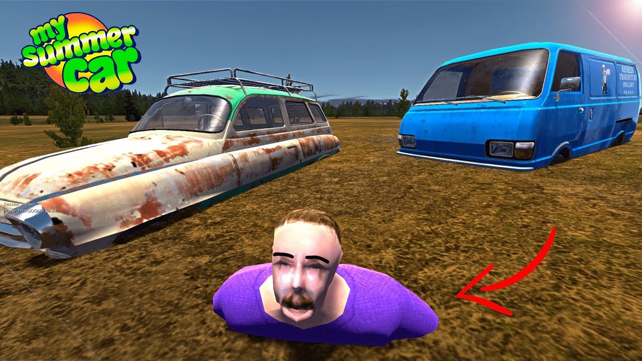 Presos No Atoleiro O BebÃo Mergulhou Na Lama My Summer Car Youtube
