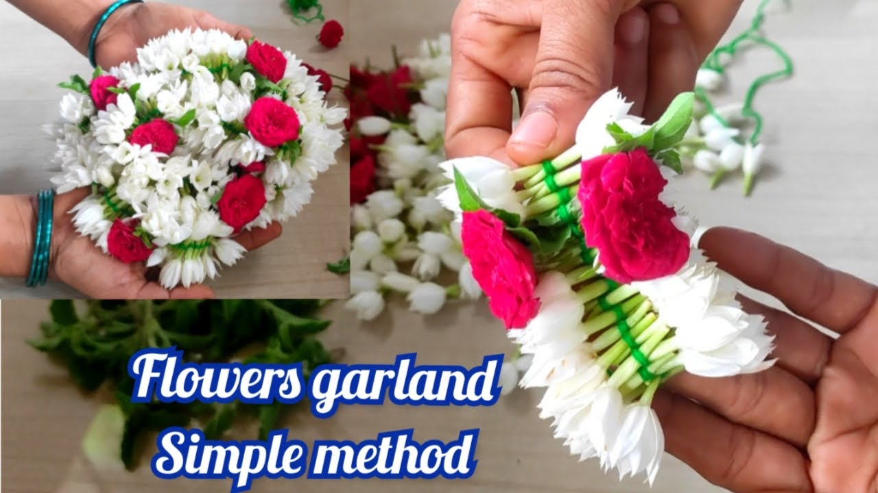 காக்கட்டான் பூ கட்டுவது எப்படி/kakkattan poo kattuvathu eppadi - YouTube