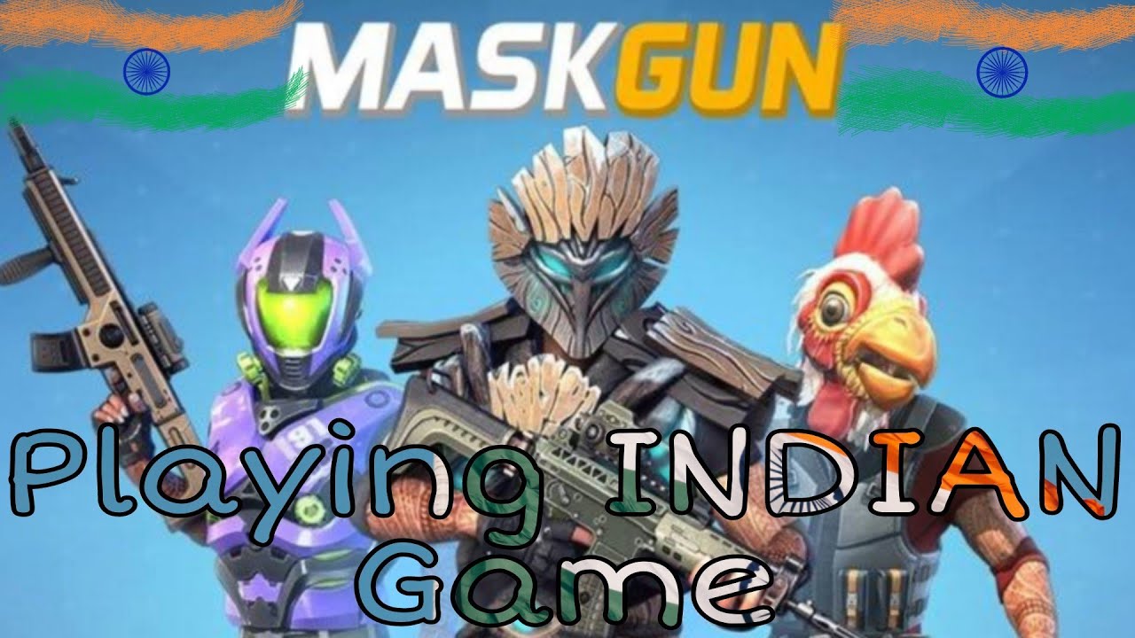 non copyrighted gameplay || MaskGun multiplayer game || tdm || Indian ...
