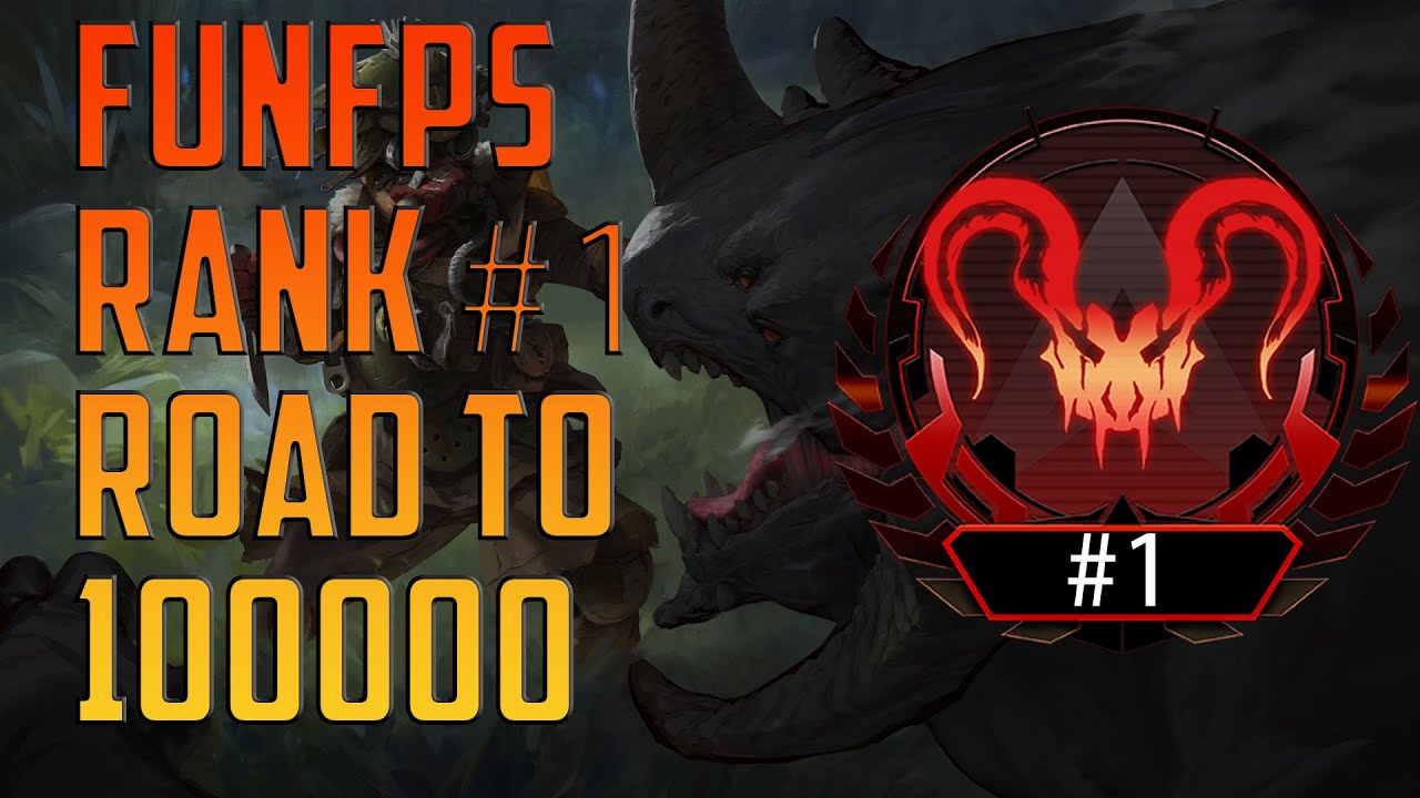 APEX PREDATOR RANK #1 FUNFPS - ROAD TO 100K | APEX LEGENDS - YouTube