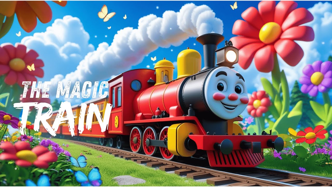 The Magic Train (Adventure & Colors) | Cartoon 4K | #trending #viral # ...