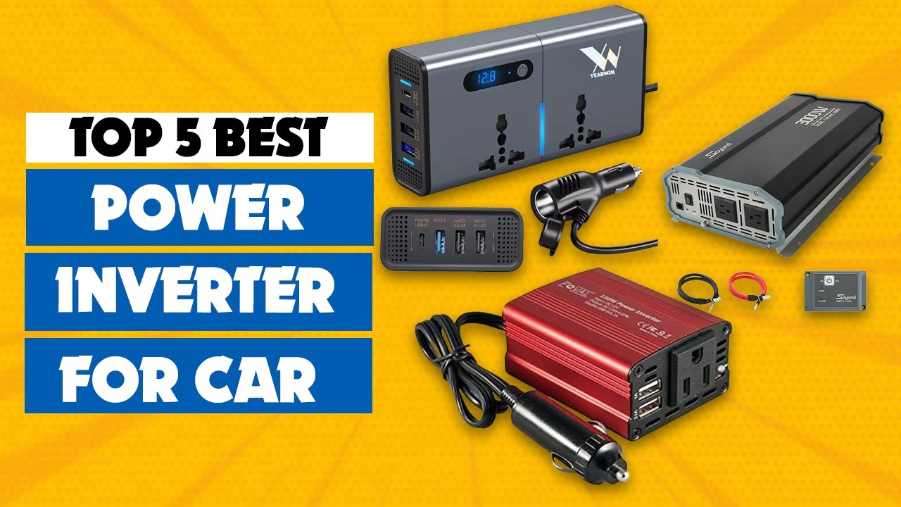 Best Car Power Inverter | Top 5 Best Power Inverter for Car - YouTube