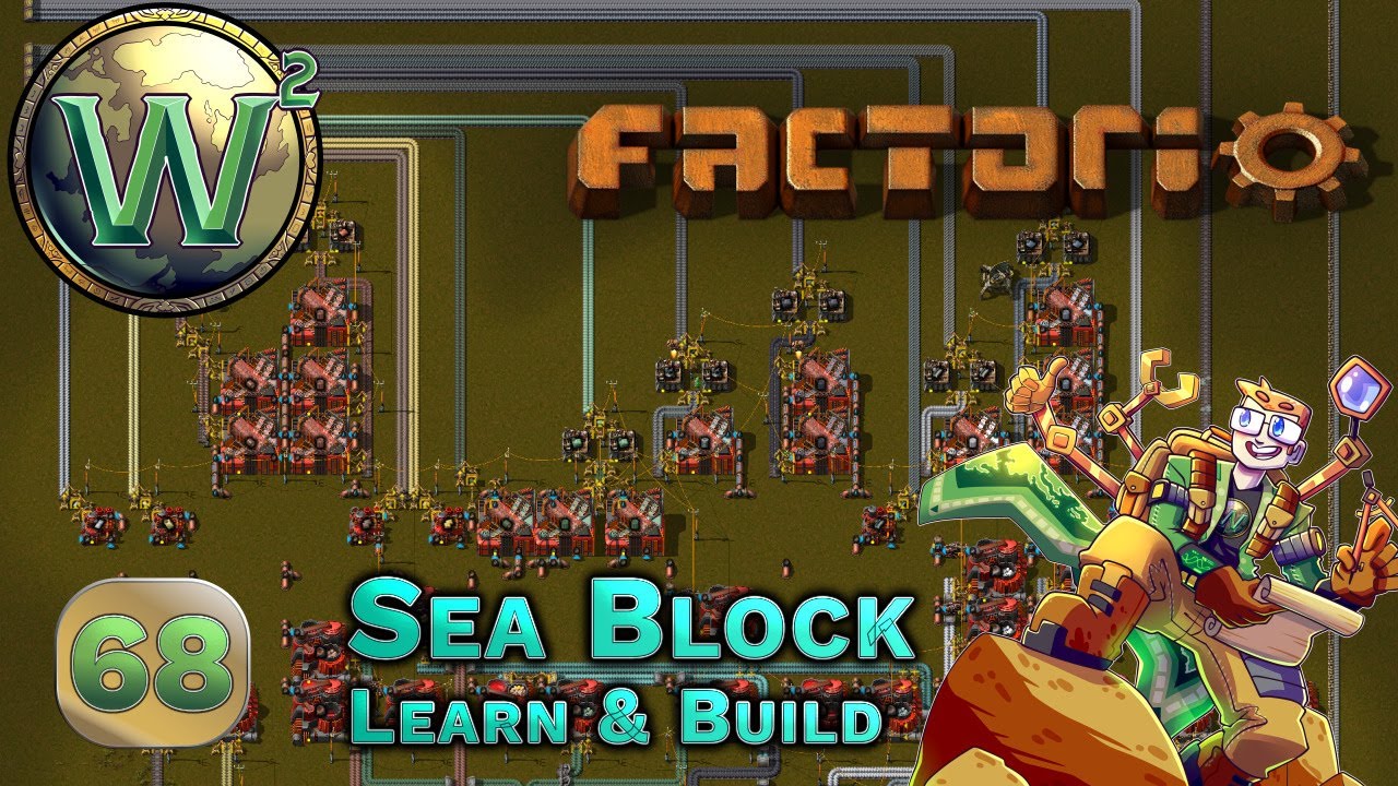 Factorio Sea Block Learn & Build - Finishing Smelting and Casting - Let ...