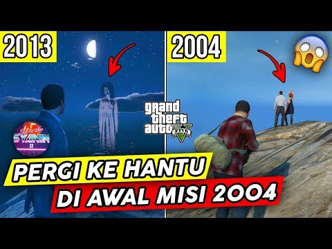 MEMBONGKAR MISTERI Pergi Ke TEMPAT HANTU di Awal Misi Prologue NORTH YANKTON GTA 5 Rahasia EasterEgg