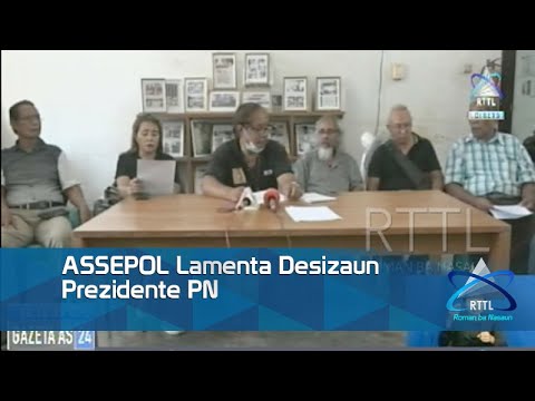 ASSEPOL Lamenta Desizaun Prezidente PN - YouTube