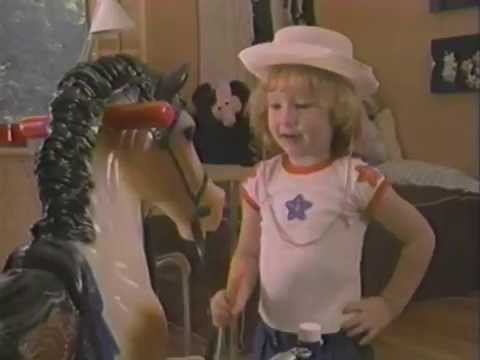 80's Ads: Thunder Rocking Horse from Flexible Flyer 1985 - YouTube