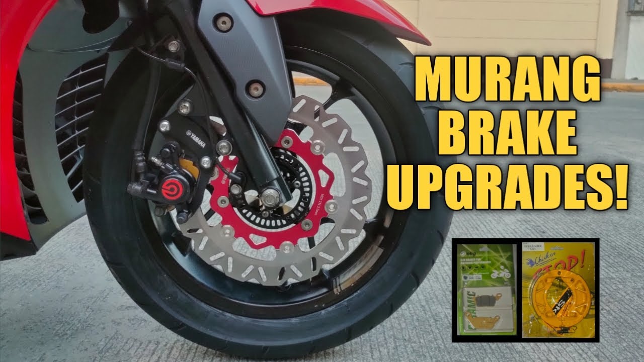 BRAKE UPGRADES | YAMAHA BIG DISC | ELIG BRAKE PADS | CHICKEN STOP BRAKE ...