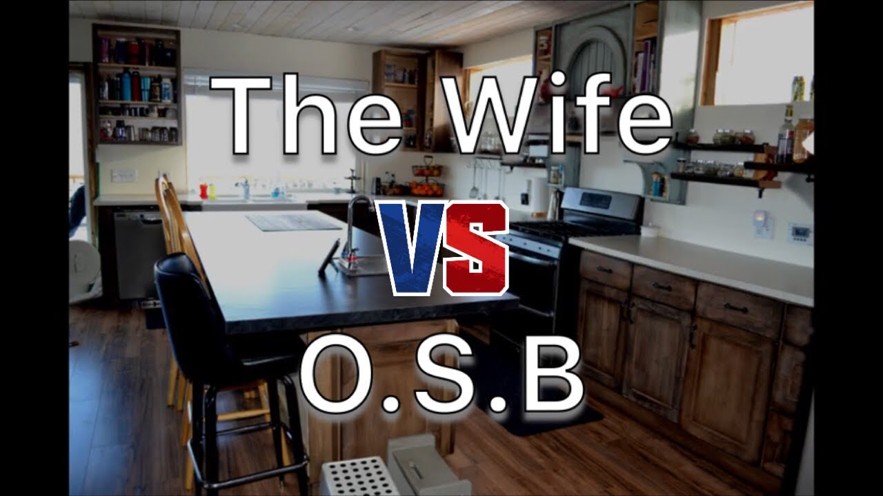 Another Epic Battle With OSB: Laminate Countertop Wins In Overtime ...