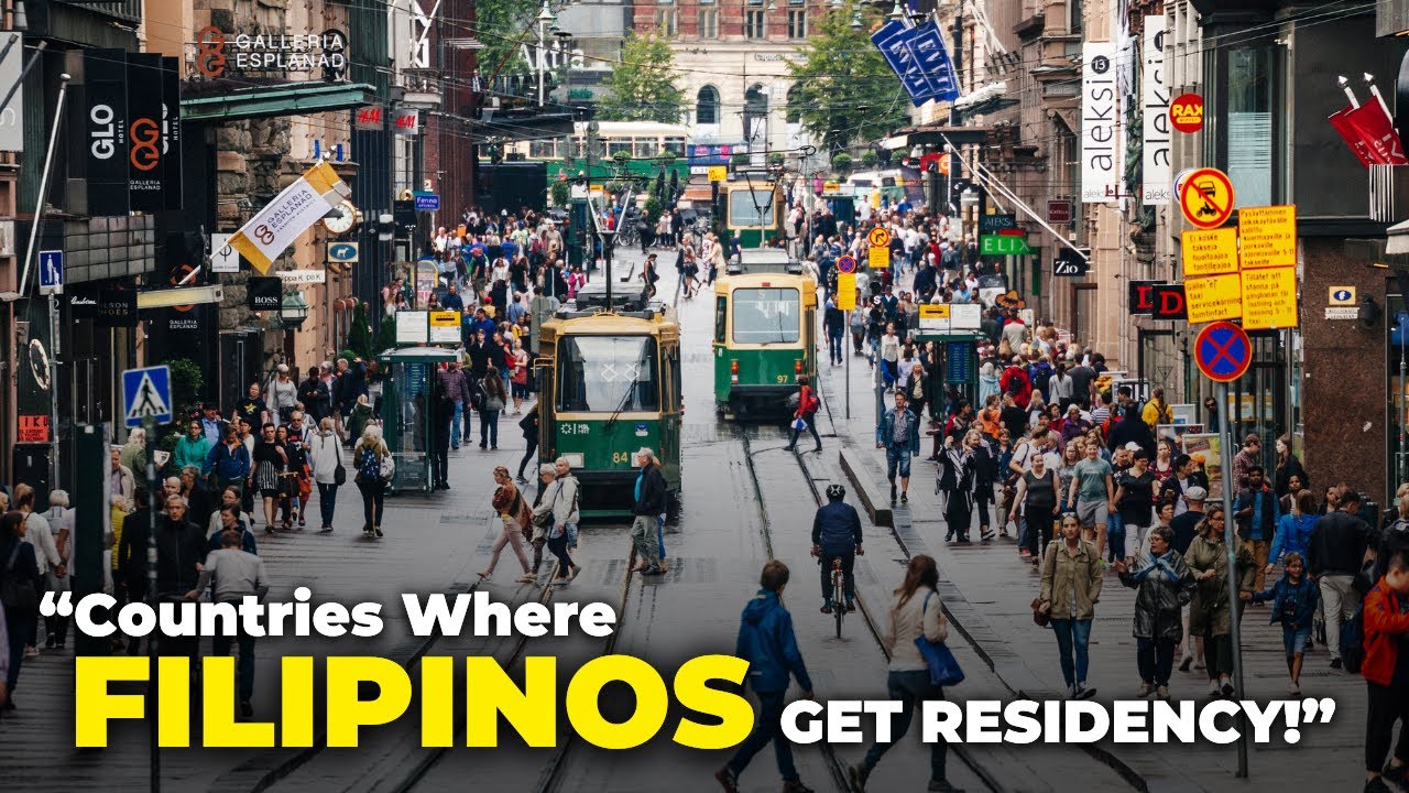 10 Countries for Filipinos to GET EASY RESIDENCY in 2025! - YouTube