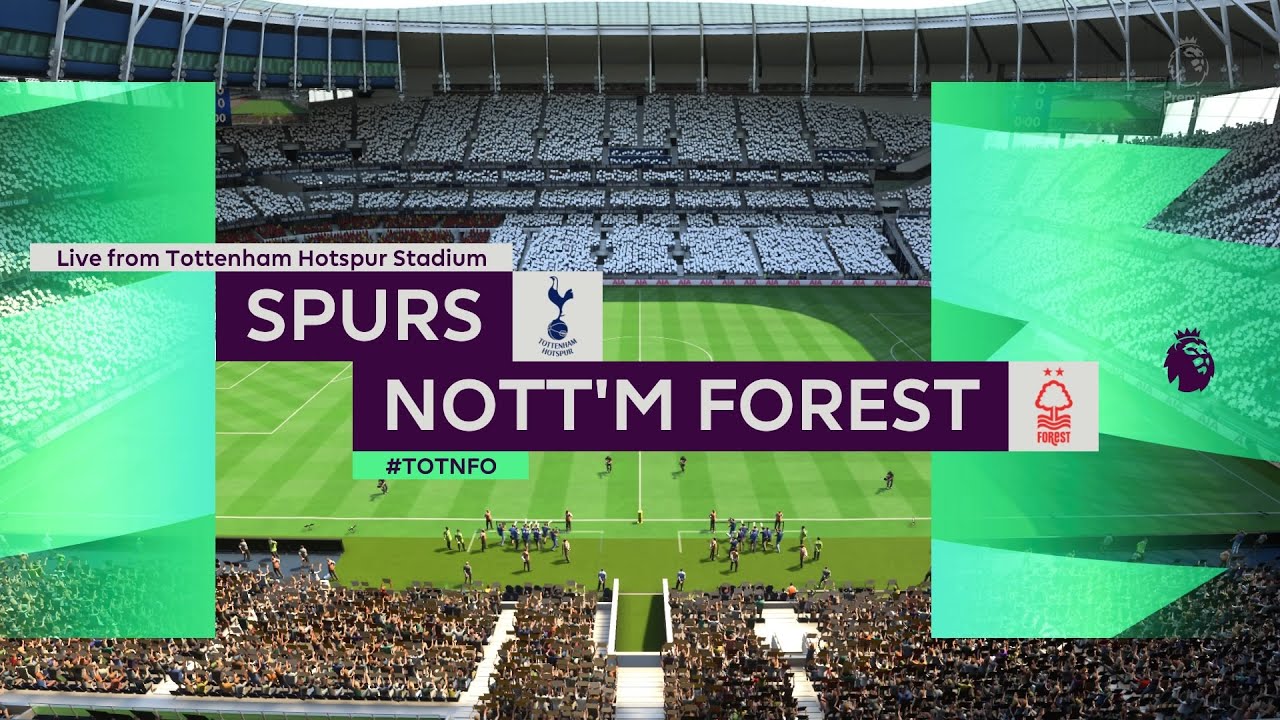 Spurs vs Nottingham forest | English Premier league highlights today ...