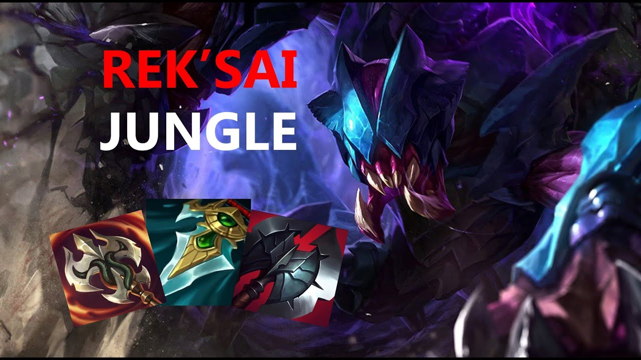 REK'SAI JUNGLE #leagueoflegends #reksai - YouTube