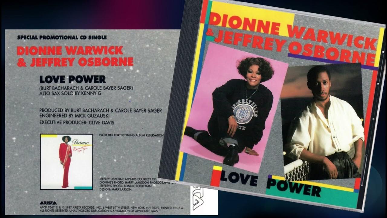 Dionne Warwick & Jeffrey Osborne - Love Power (1987) HQ R&B/Soul ballad (Promo CDsingle) - YouTube