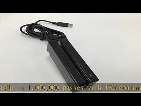 MagTek 21040102 Triple Track Magnetic Stripe Mini Swipe Reader with USB ...