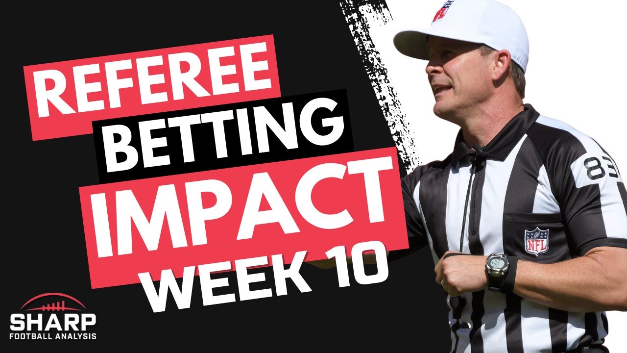 NFL Referee Betting Impact Week 10 - Raiders vs. Jets & 49ers vs ...
