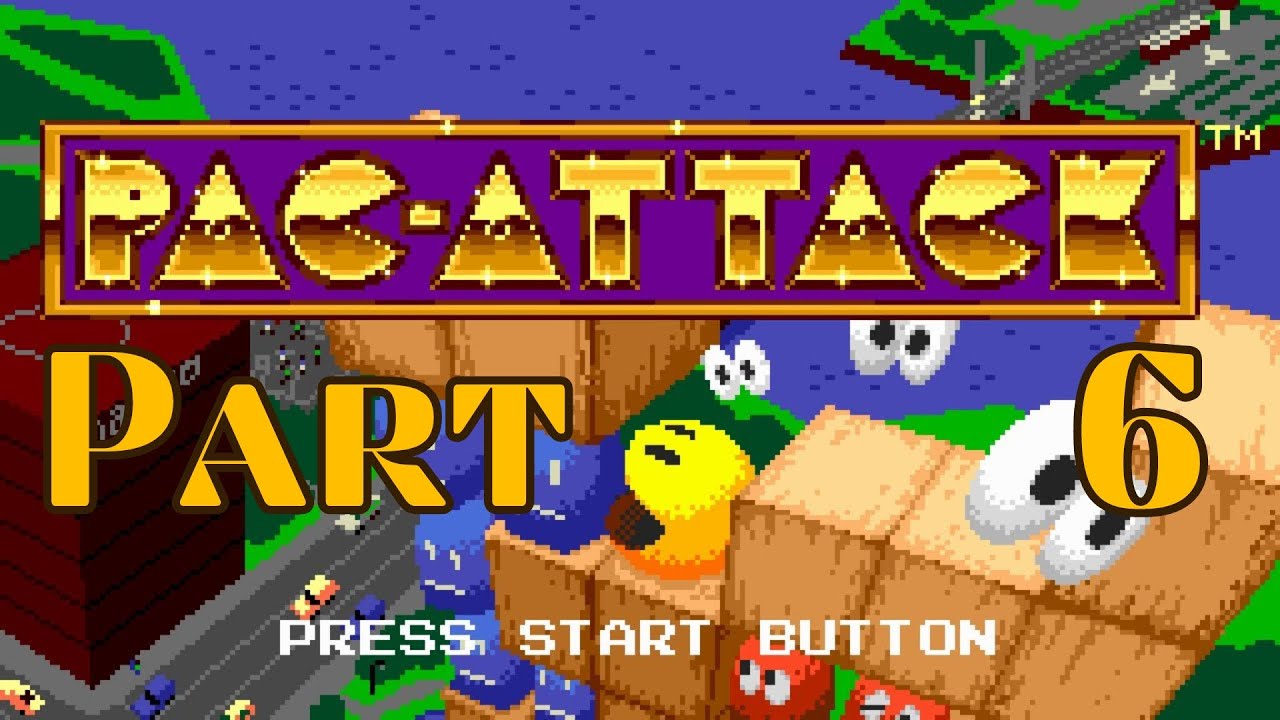 Pac Attack Gameplay Part 6 | Classic Game | Scary Game - YouTube