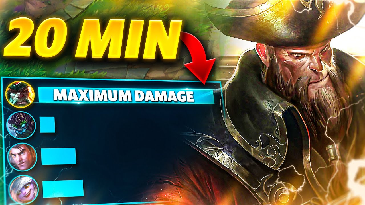 How I ALWAYS Get MAX Damage Charts On Gangplank... - YouTube