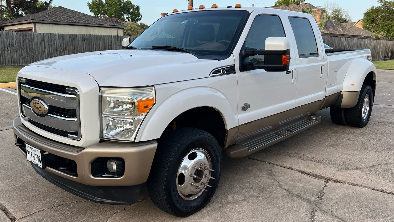 2012 Ford F-350 F350 6.7L V8 Turbo Diesel King Ranch Dually 4X4 - Walk ...