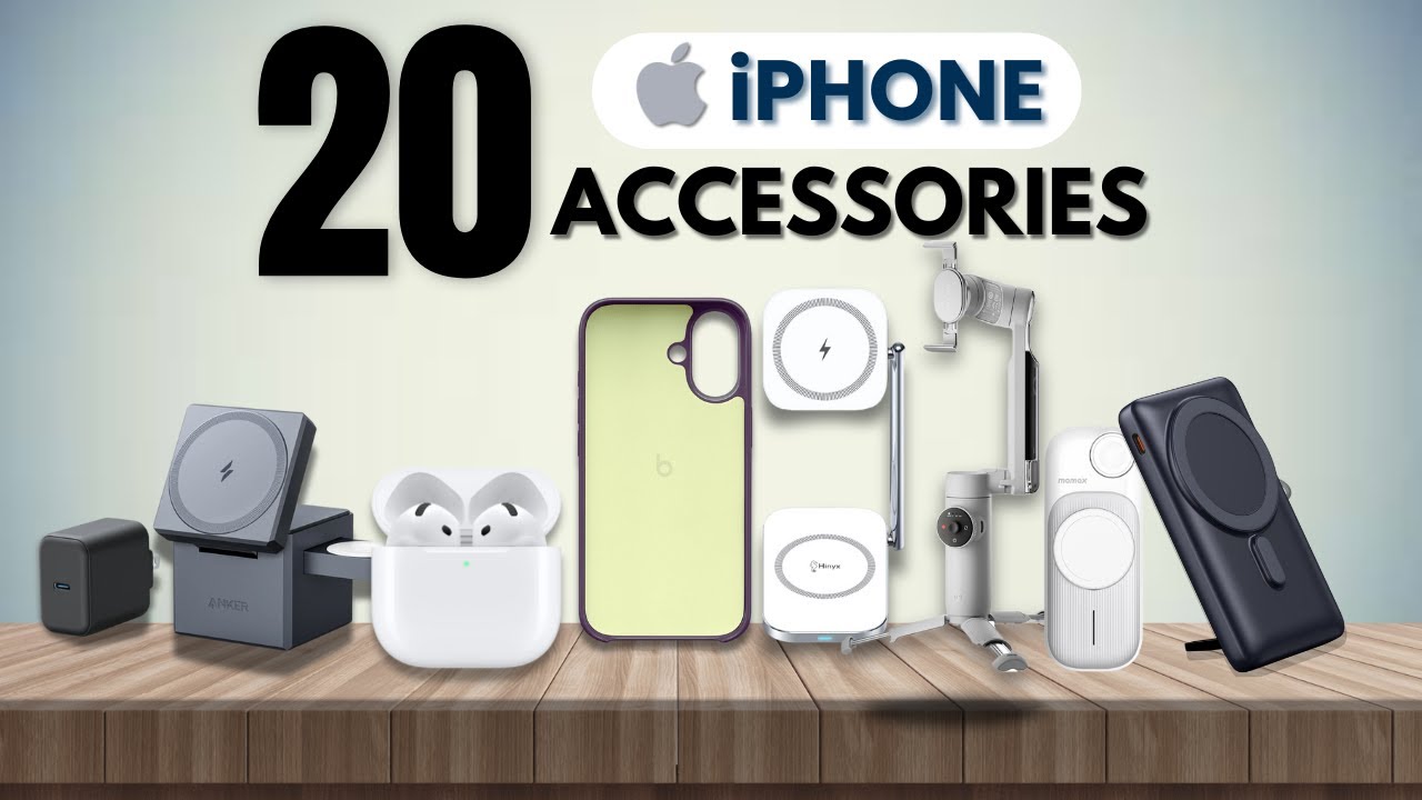 20 Must Have Accessories for iPhone 16 - YouTube