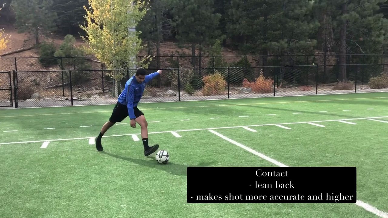 Motion Analysis: soccer goal kick - YouTube