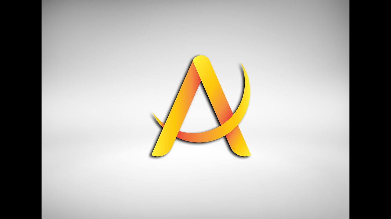A Letter Logo Design Video Tutorial Adobe Illustrator YouTube a-letter-logo-design-video-tutorial-adobe-illustrator-youtube