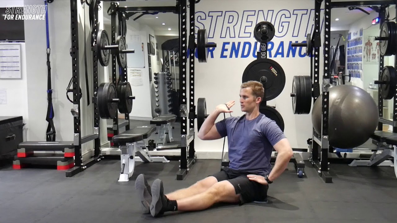 Seated Single Arm Overhead Press - YouTube