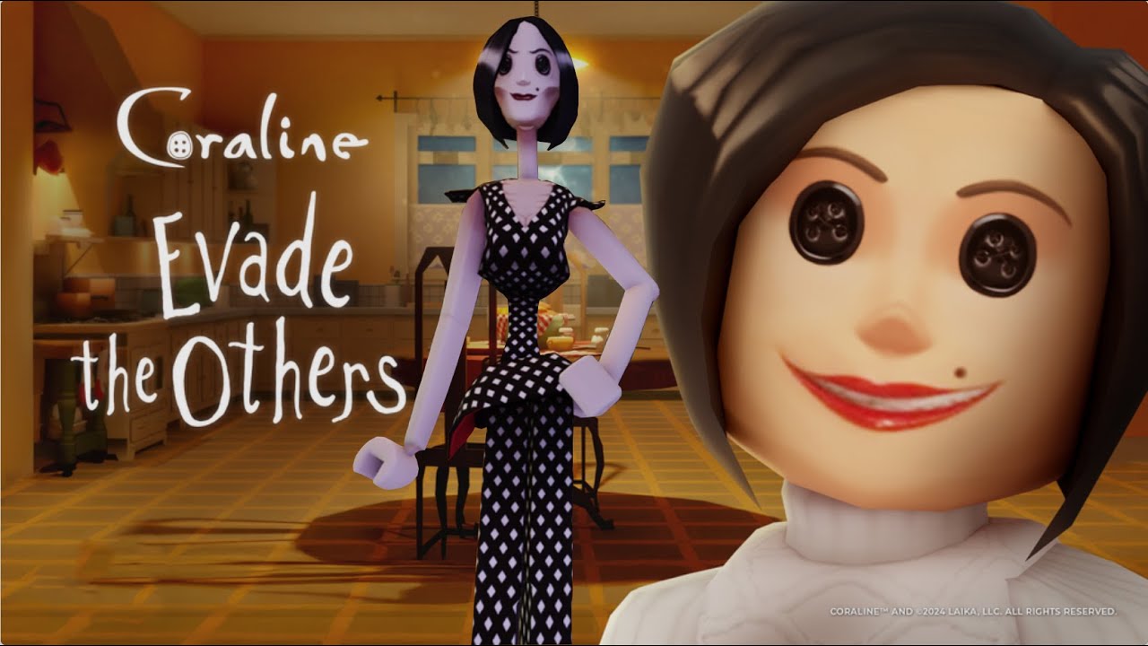 ROBLOX - Caroline : Evade The Others - [Full Walkthrough] - YouTube