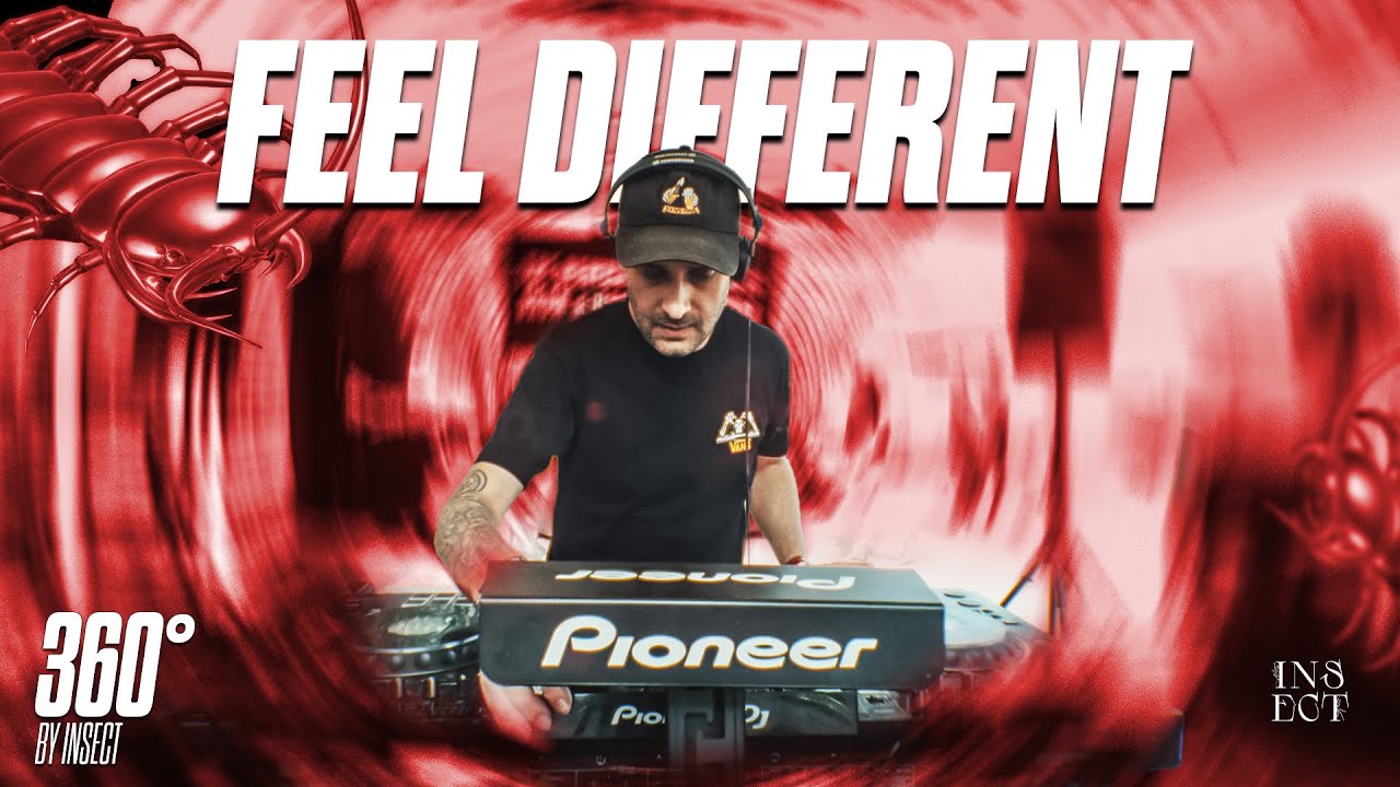 FEEL DIFFERENT - 360 INSECT BELGIUM EDITION DJ SET #22 I Drum & Bass ...