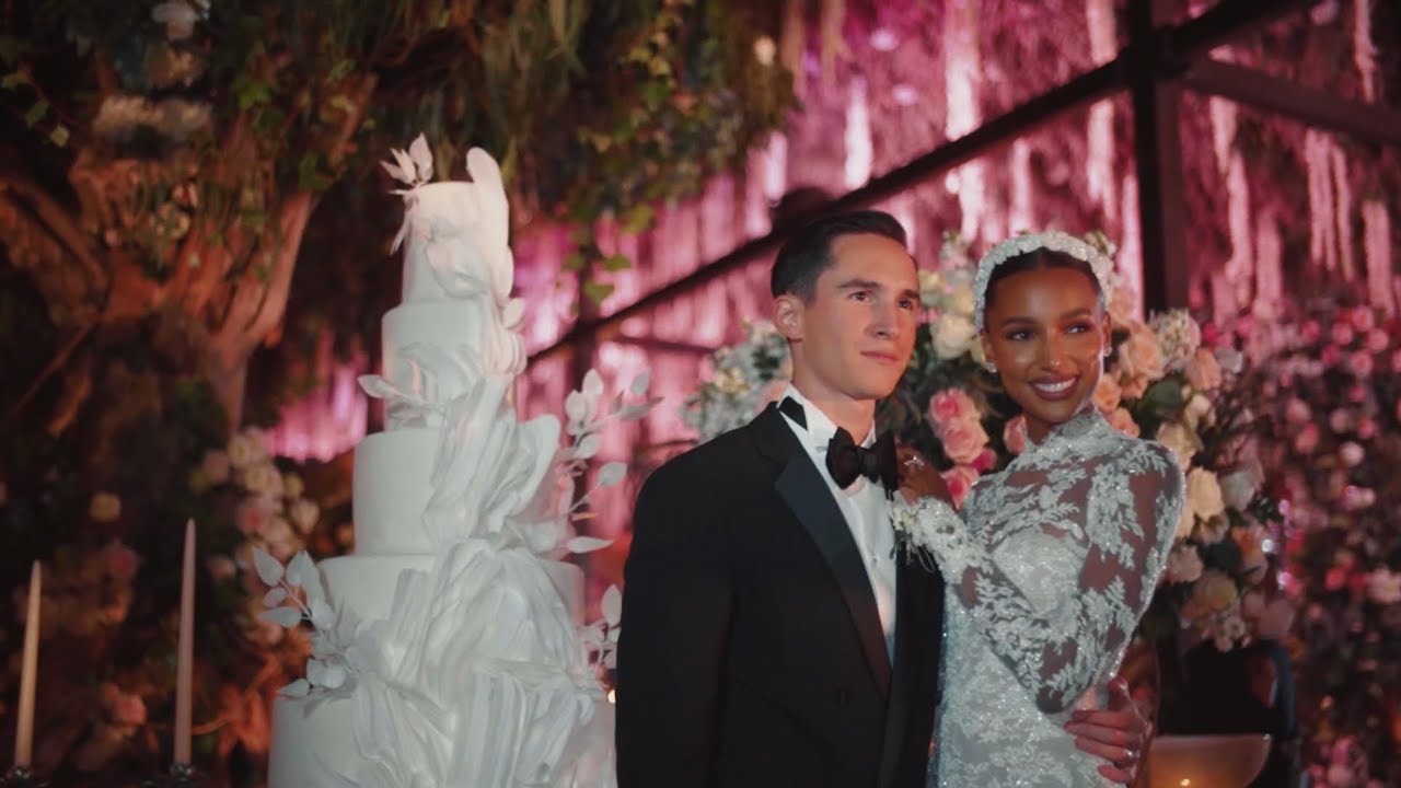 Juan David Borrero y Jasmine Tookes Wedding film - YouTube
