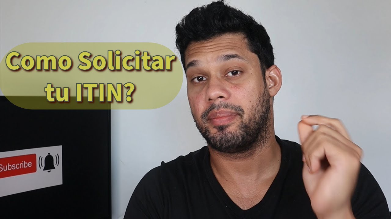 Como obtener tu numero ITIN - YouTube