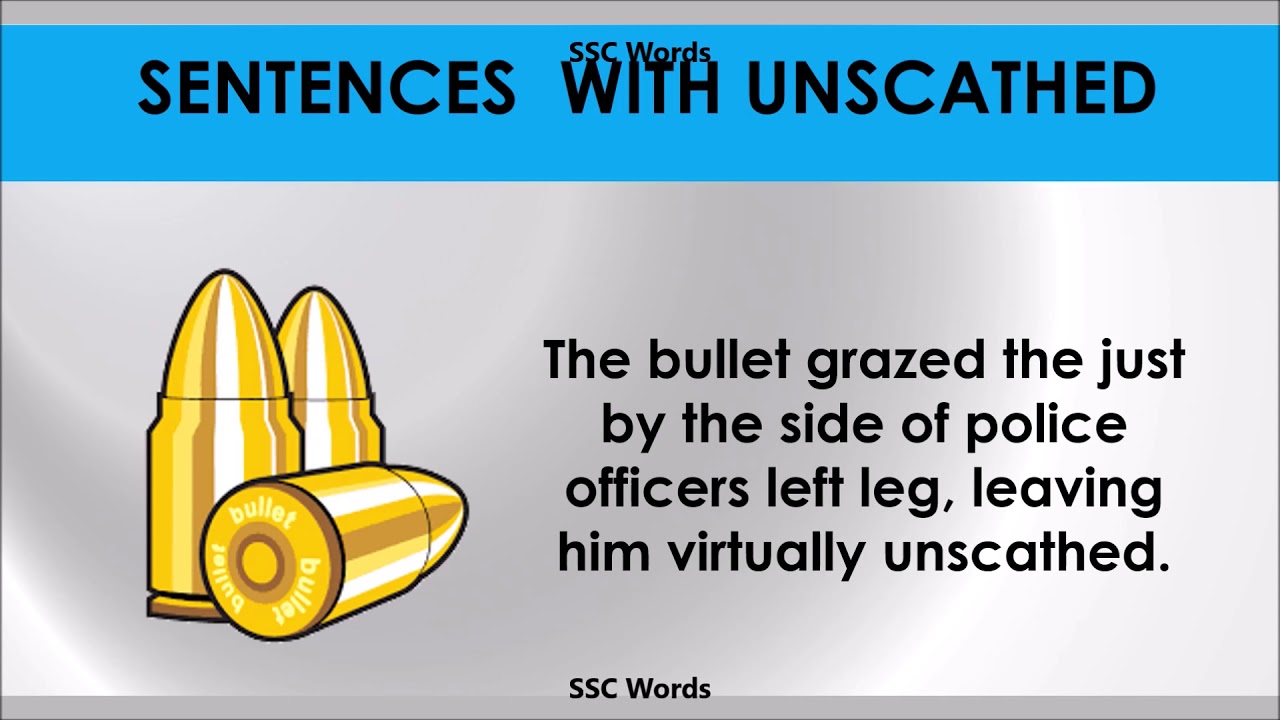 Unscathed - Improve English - Meaning and 5 sentences - GRE / CAT ...