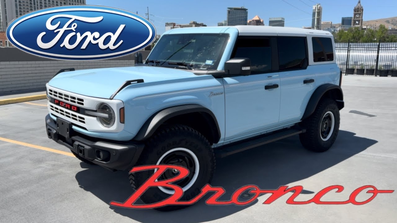 2023 Ford Bronco Heritage Edition : Retro Style Meets Modern ...