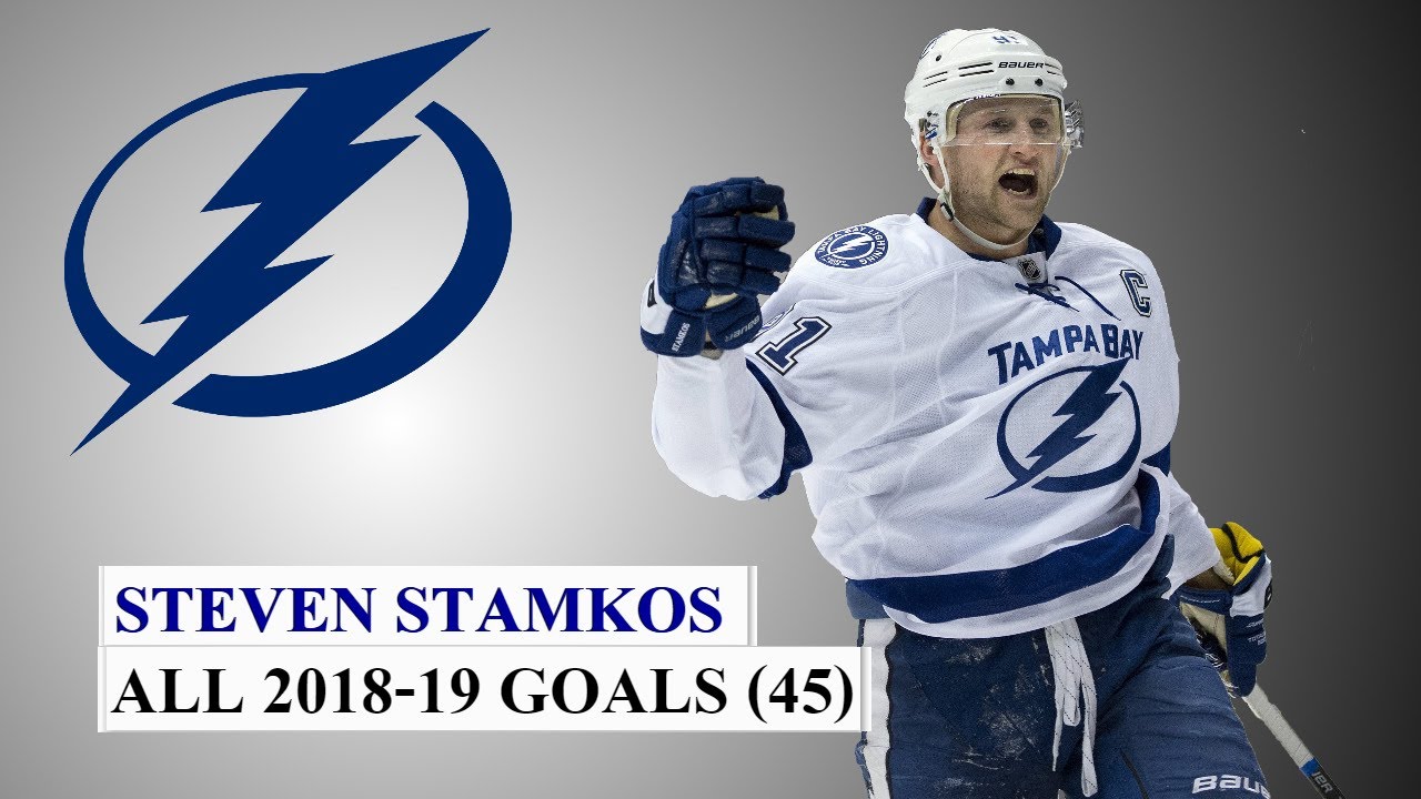 Steven Stamkos (#91) All 45 Goals of the 2018-19 NHL Season - YouTube