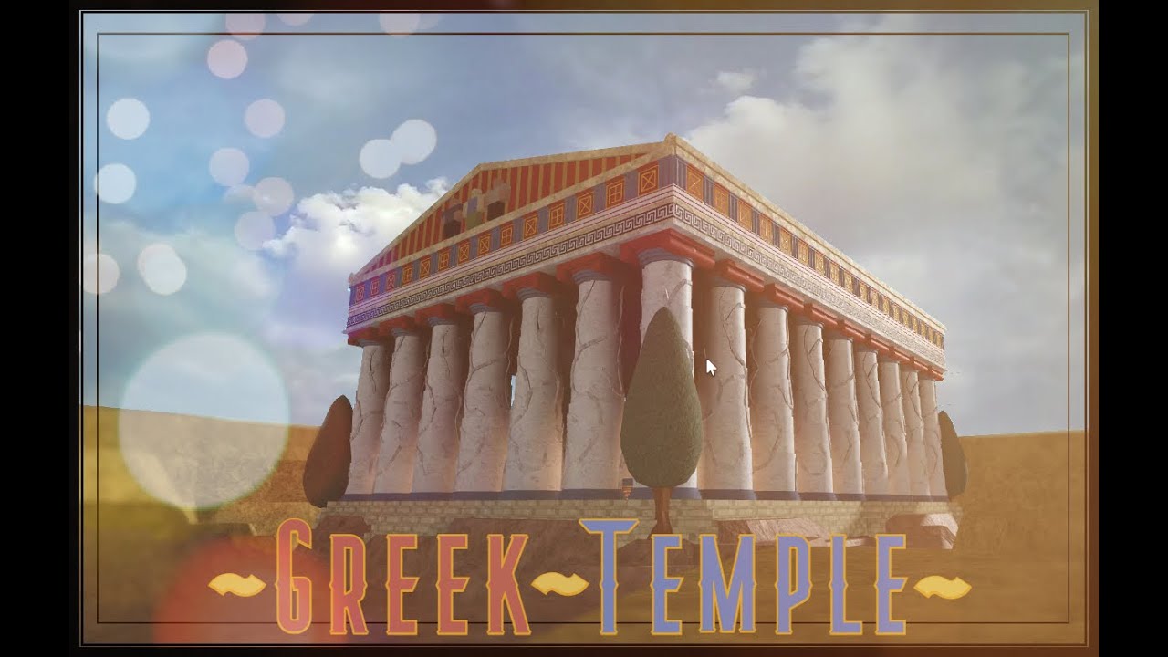 Bloxburg | Greek Temple | $2.2 Million - YouTube